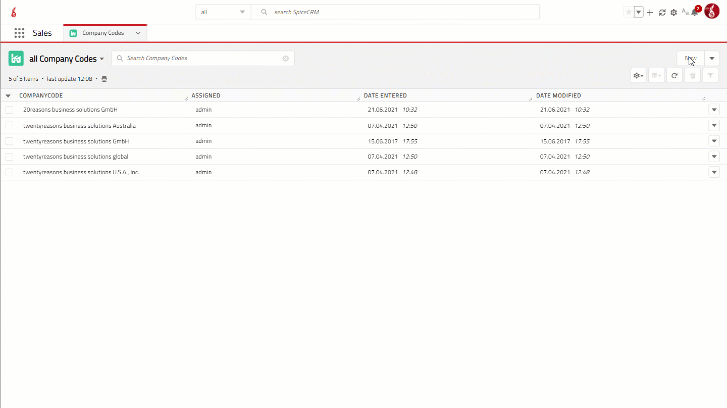 Spice CRM Highlights - SpiceCRM